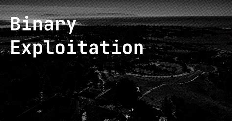 Binary Exploitation Slug Security