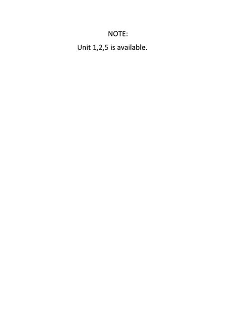 Solution Big Data Analytics Unit 125 Complete Notes And Lecture