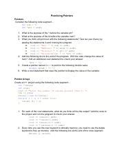 Understanding Pointers In C A Comprehensive Guide Course Hero