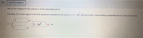 Solved Numerical Integration Numerical Integration Error