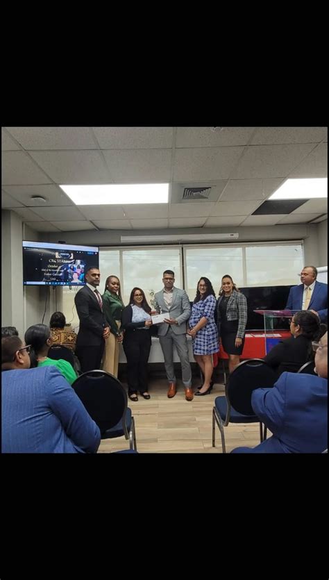 October Unit Award Kevin Ragoo