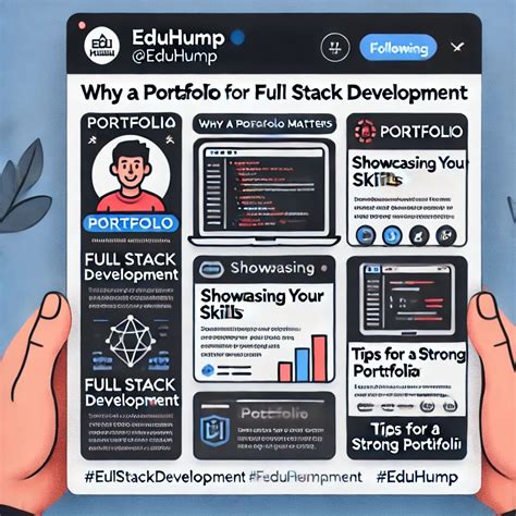 eduhump on linkedin fullstackdevelopment portfolio careergrowth