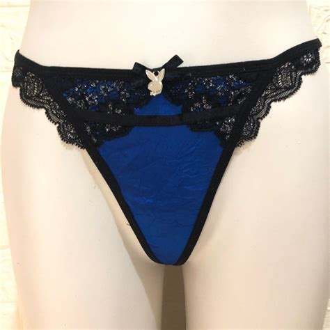 Playboy Gee String Fesyen Wanita Pakaian Wanita Bawahan Di Carousell