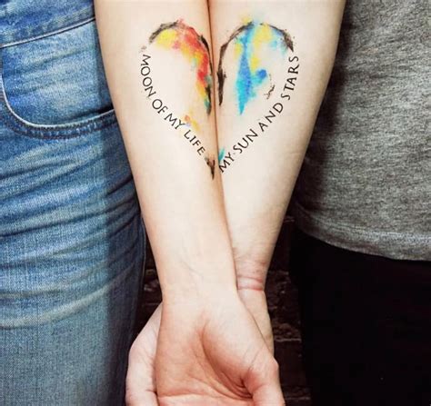Tattoos For Couples Who Dont Need A Contract To Show Their Love For