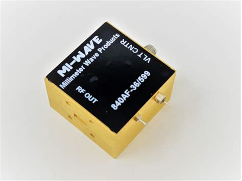 Voltage Controlled Oscillators Vco Q Band 265ghz To 40ghz