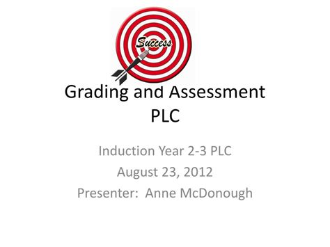 Ppt Grading And Assessment Plc Powerpoint Presentation Free Download Id 2833172