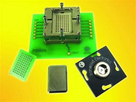 Bga Test Socket Features Precise Ball To Pin Alignment Electronic Products