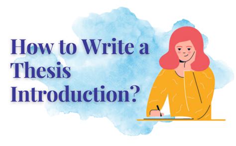 how to write a thesis introduction trueeditors
