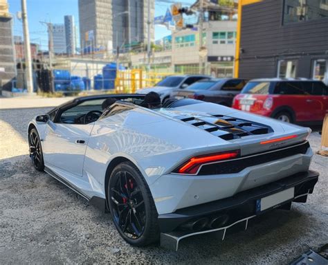 부산 수입차 정비 람보르기니 우라칸스파이더2017차량 합성유 엔진오일 교체 작업 완료 네이버 블로그