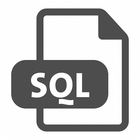 document extension file format sql video icon download on iconfinder