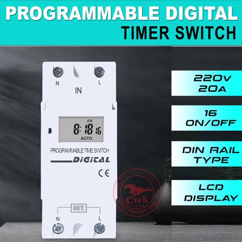 Programmable Digital Timer Switch Darazlk
