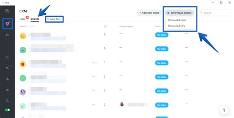 How To Export Clients Contacts