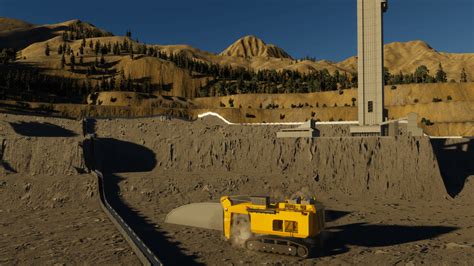 Open Face Coalore Mine With Berms First Attempt Rcitiesskylines