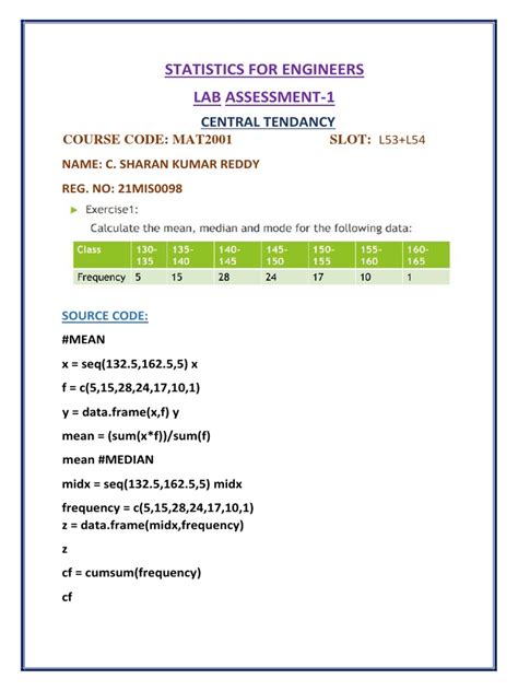 Mat2001 Lab Assessment 1 Pdf