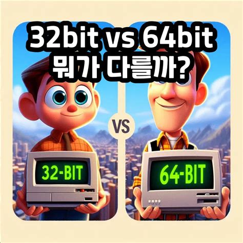 32비트 vs 64비트 어떤 차이가 있을까
