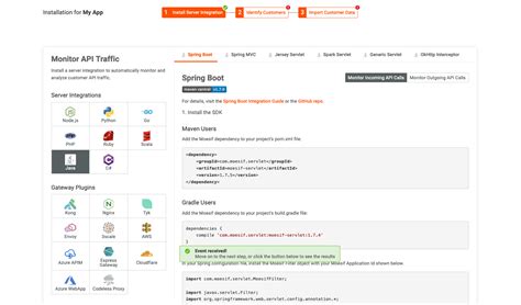 Integrating With Java Spring Boot Apis Moesif Docs