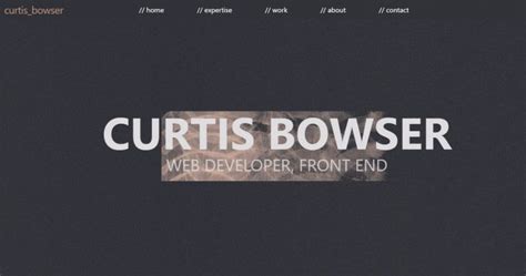 curtis bowser on linkedin webdevelopment html css react