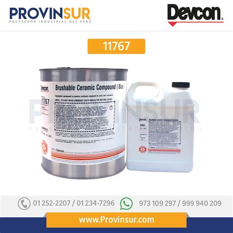 Cerámica Aplicable Con Brocha Devcon 11767 Brushable Ceramic Blue