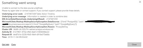 Solved On Premises Gateway Errors When Merging Tables Microsoft Fabric Community
