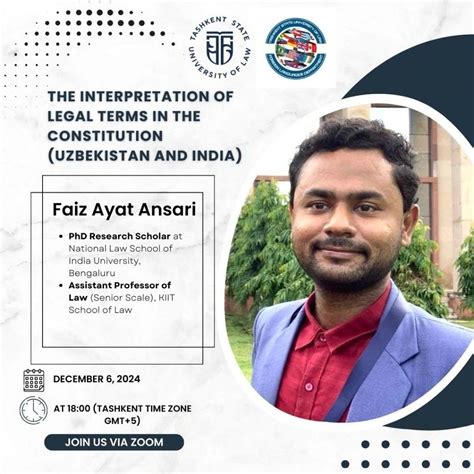 Constitution Interpretation India Uzbekistan Faiz Ayat Ansari