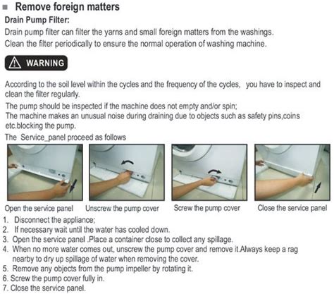 Midea 700 Series Front Loading Washing Machine Troubleshooting And