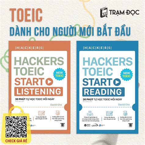 Sách Hackers Toeic Start Listening Start Reading