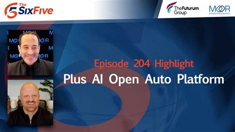 Plus Ai Open Auto Platform Futurum