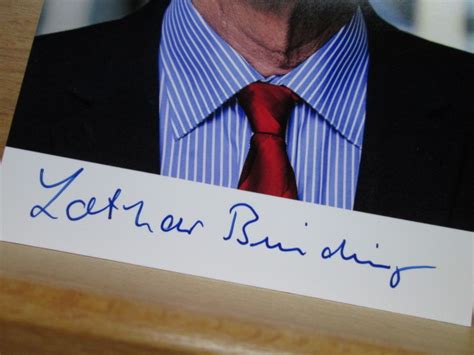 Original Autogramm Lothar Binding Mdb Spd Autogramm Autograph Signiert Signed Signee Von