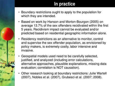 Ppt Sex Offender Boundary Restrictions A Geospatial Approach Powerpoint Presentation Id5698686