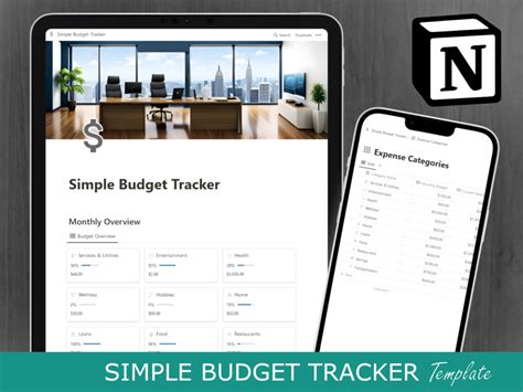 Notion Budget Tracker Template Efficient Personal Finance Planning