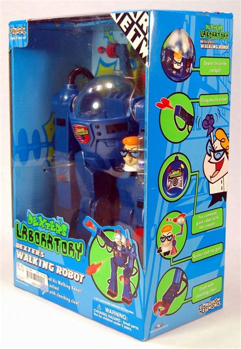 Dexters Laboratory Walking Robot By Trendmasters The Old Robots Web Site
