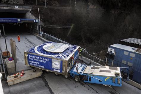 H53 Pfons-Brenner site: arrival of the first parts of Wilma
