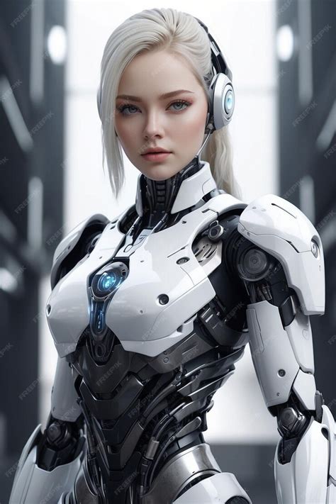 Premium Photo Intelligent Robots For The World Of The Next Era