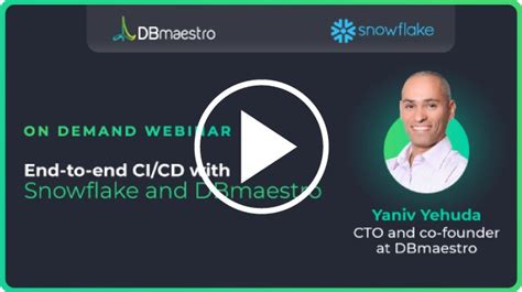 Dbmaestro On Linkedin Snowflake Cicd Databaseautomation Databasedevops Devops Dba Database