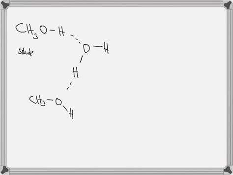 Draw A Molecular Picture Illustrating The Hydrogen Bonds That Form