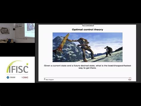 Free Video Path Integral Control Theory from Instituto de Física Interdisciplinar y Sistemas