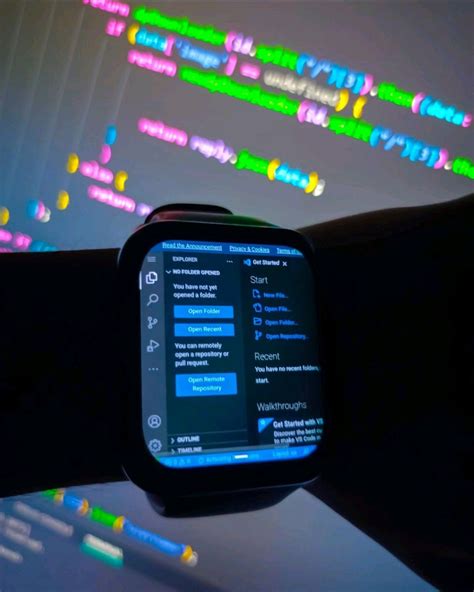 Vscode Idle Microsoft Github Programmer Wearos Smartwatch Developer Oppo Himanshu Maurya