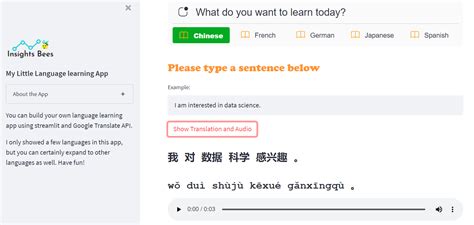 Create A Simple Language Learning App Using Streamlit Towards Data Science