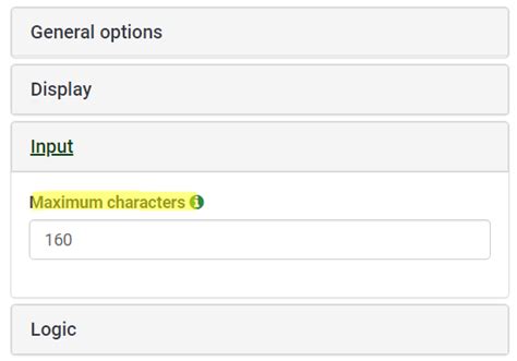 How To Count The Number Of Characters Entered At A Limesurvey Text