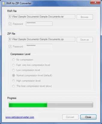 RAR To ZIP Converter Download Extremely Simple And Free Tool To Convert RAR And Other Archive