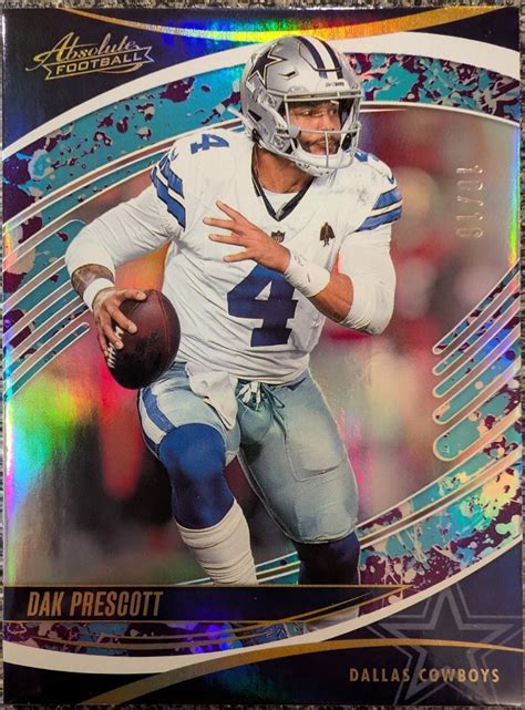 Dak Prescott [spectrum Splash] 73 Prices 2025 Panini Absolute