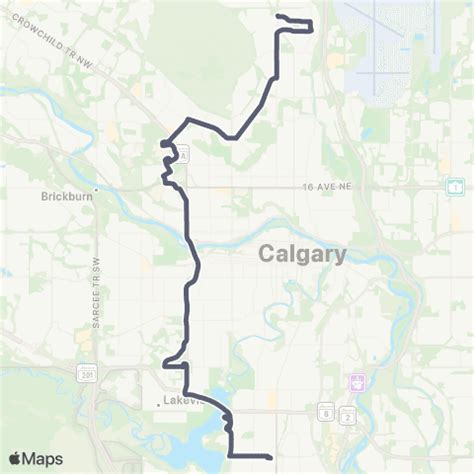 Calgary Transit 20 Bus Calgary