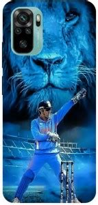 Voleano Back Cover For Redmi Note MS Dhoni Virat Kohli Indian Cricketr Hit Man Back Cover