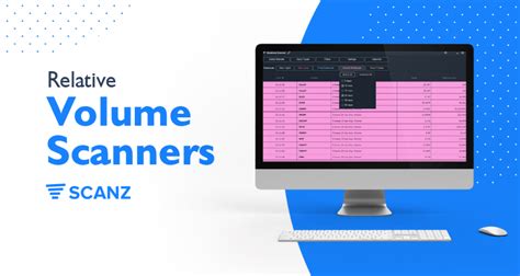 Relative Volume Scanner Scan Settings For Active Traders