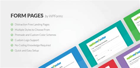 Wpforms Form Pages를 사용하여 워드프레스에서 쉽고 빠르게 Form 랜딩 페이지 만들기 워드프레스 정보꾸러미