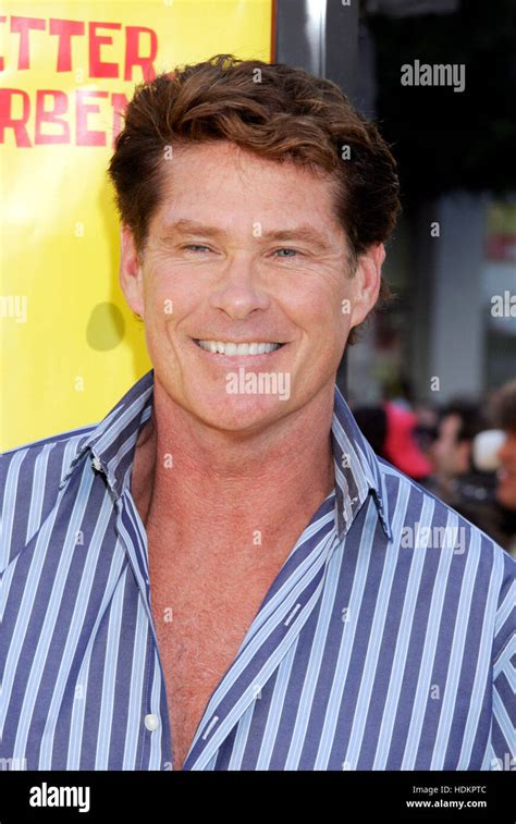 Actor David Hasselhoff At The November 14 2004 Los Angeles Premiere Of