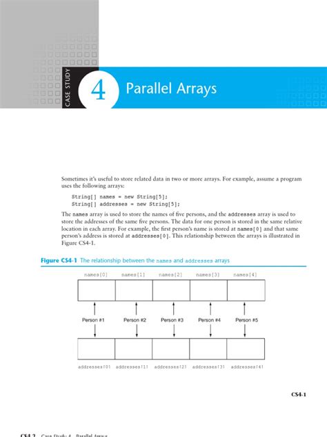Parallel Arrays Pdf Array Data Structure String Computer Science