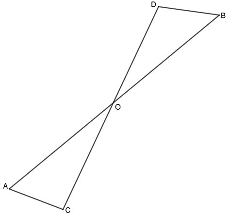 Първи и втори признак за еднаквост на триъгълници 7 клас
