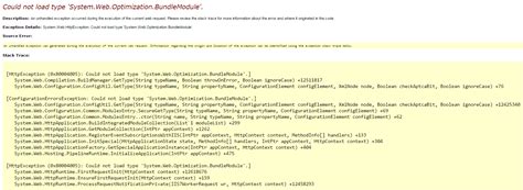 C Error On Webforms Application Deplolyment On Iis 85 Under Mvc