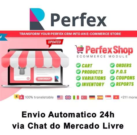 Módulo Perfex Crm Perfex Shop Ecommerce Mercadolivre